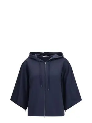 Max Mara Fidato Hooded Sweatshirt - Blue