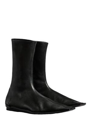 Khaite Marlene Foldable Boot - Black