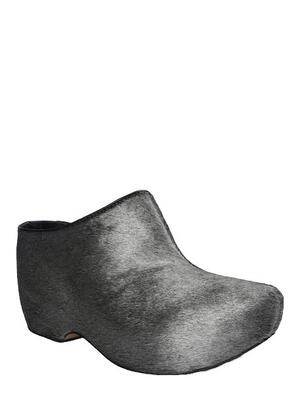 ZIGI Osmary Genuine Calf Hair Platform Clogs - Grylt