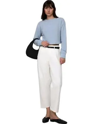 JUANA Denim Atelier Barrel Jeans - White