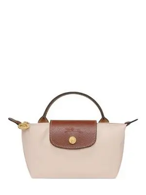 Longchamp Le Pliage Zipped Tote Bag - Nude