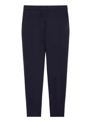 Max Mara Tailored Pants With Slanted Pockets - Black