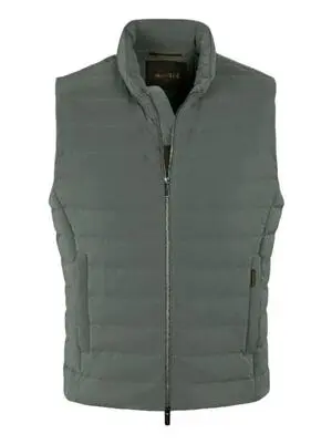 MOORER Calaf Quilted Down Gilet - Gray
