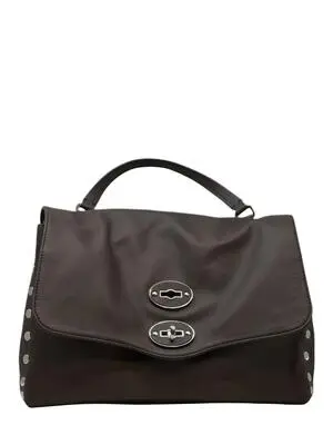 ZANELLATO Logo Handbag - Black