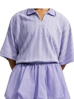Nike Runway Striped T-shirt - Lavender Ice