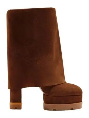 Casadei Nancy Reversible Boots - Brown