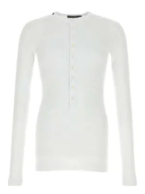 Dolce & Gabbana Dolce Gabbana Costina Ribbed Top - No