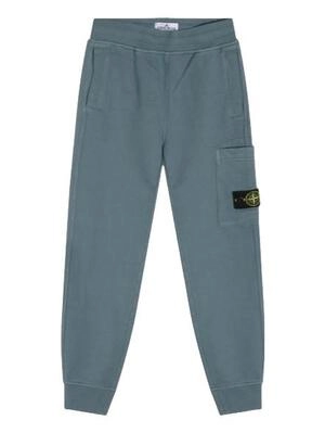 Stone Island Elastic Waist Joggers - Blue