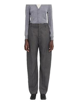 MAISON MARGIELA Wide-leg Tailored Trousers - Grey