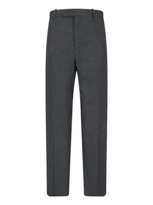 JIL SANDER Straight-leg Tailored Trousers - Grey
