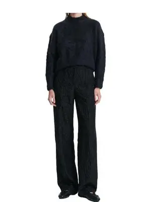 Cecilie Bahnsen Long Sleeve Knitwear - Black