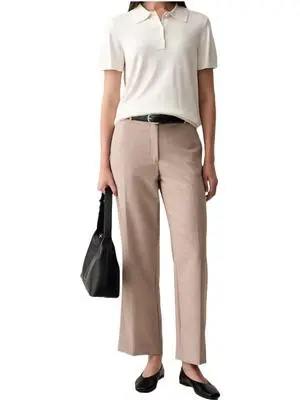 Calvin Klein Tailored Straight-leg Trousers - No