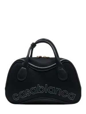 Casablanca Bowling Mini Purse - Black