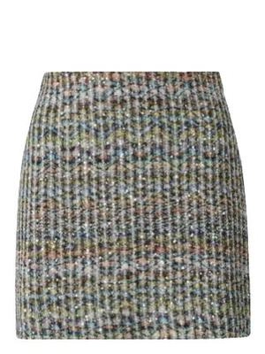 Missoni Chevron Sequined Viscose-blend Mini Skirt - Multiple Colors
