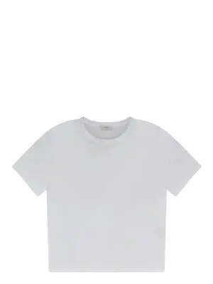 TOTEME Crewneck Short-sleeve T-shirt - White