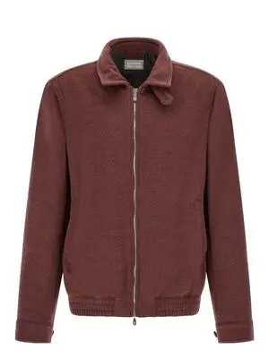 Brunello Cucinelli Brunello Cucinelli Long Sleeve Casual Jacket With Zip Closure No