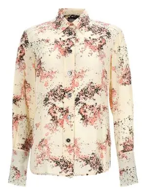 Paul Smith Paul Smith Abstract Floral Print Button-Up Shirt No