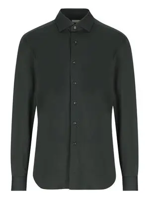 XACUS Long-sleeve Button-up Shirt - Black