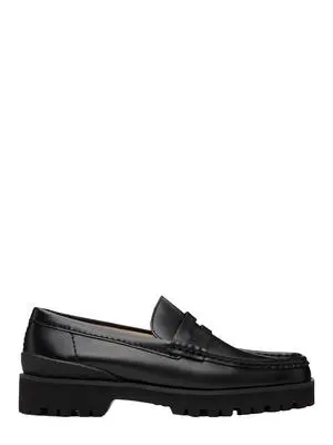Clarks Yukoner Penny Loafers - Black