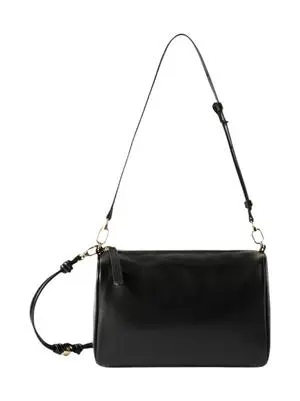Furla Mini Leather Cross Body Bag - Black