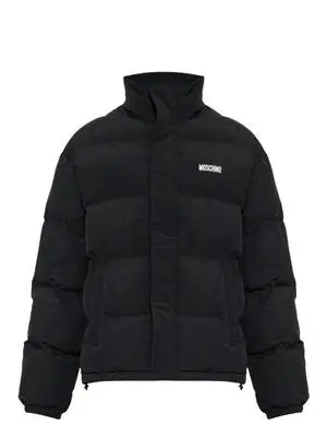 Moschino Long-sleeved Padded Jacket - Black
