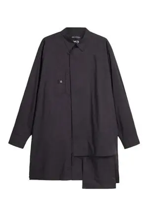 Y3 Adaptive Asymmetric Shirt - Black