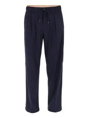 Herno Casual Trousers With Belt Loops - Black