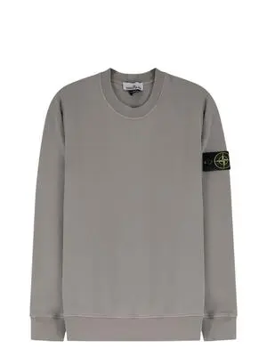 Stone Island Long Sleeve Crewneck Sweatshirt - Grey