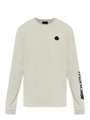 Moncler Logo Patch Long-sleeved T-shirt - No