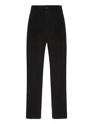 Moncler Elastic Waistband Casual Pants - Black