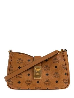 Mcm Tracy Shoulder Bag - Brown