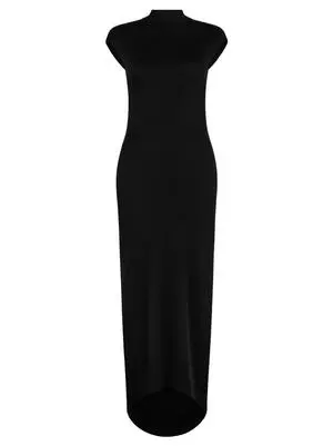 TOM FORD Draped Cutout Maxi Dress - Black