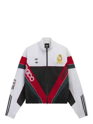 ADIDAS ORIGINALS Willy Chavarria Logo-appliquéd Recycled-jersey Jacket - Black