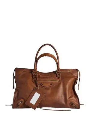 Balenciaga Le City Bag - Caramel