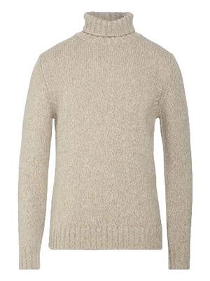ARAGONA Baby Alpaca Wool And Merino Wool Turtleneck Sweater - Beige