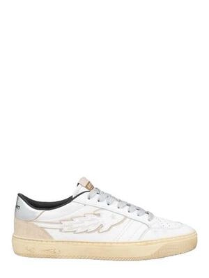 ENTERPRISE JAPAN Low-top Calfskin And Cow Leather Sneakers - White