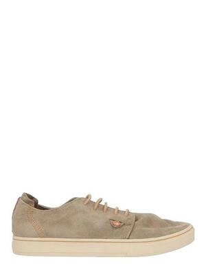 SATORISAN Slate Leather Low-top Sneakers - Khaki