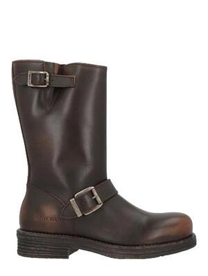 REPLAY REPLAY Leather Boots With Buckles