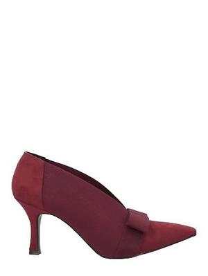 NILA & NILA Synthetic Material Pumps With Bow Detailing - Red