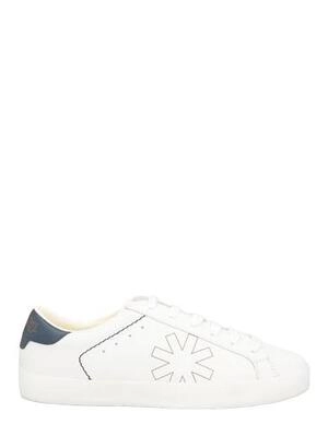 MANUEL RITZ Leather Lace-up Low-top Sneakers - White