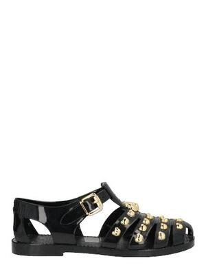 Moschino Fisherman Sandals - Black