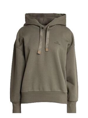 PARAJUMPERS Hooded Sweatshirt With Grosgrain Trims - Khaki