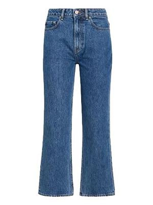 GANNI Straight-leg Organic Cotton Jeans - Blue