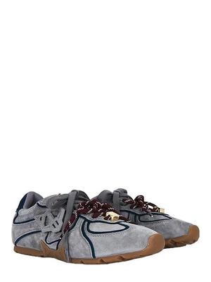 NAKED WOLFE Adored Sneaker - Grey Suede
