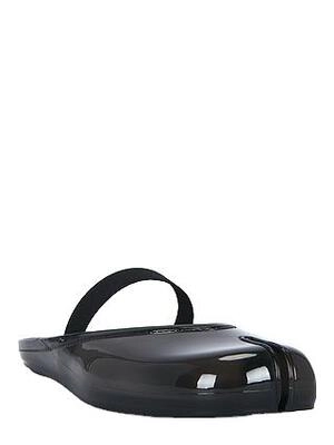 Steve Madden Cova Flat Tabi Toe Slip-on - Black