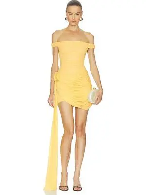MAYGEL CORONEL Vox Mini Dress - Ambar
