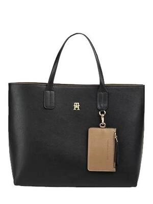 Tommy Hilfiger Tote Bag With Logo Detail - Black