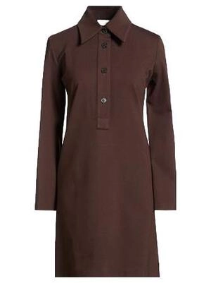 SHIRTAPORTER Mini Dress - Brown