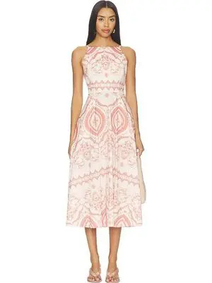 Misa Amity Midi Dress - Terra Ceramic