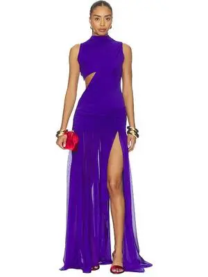DEME BY GABRIELLA The Tara Dress - Purple